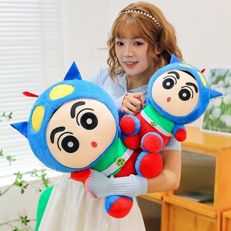 【Fast shipping】 shin chan 蠟筆小新公仔 Fantasy Series Dynamic Superman Cross ...