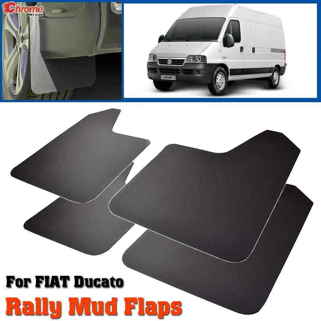 4Pcs Mud Flaps Mudflaps Splash Guards Fender Flares Front Rear For Fiat ...