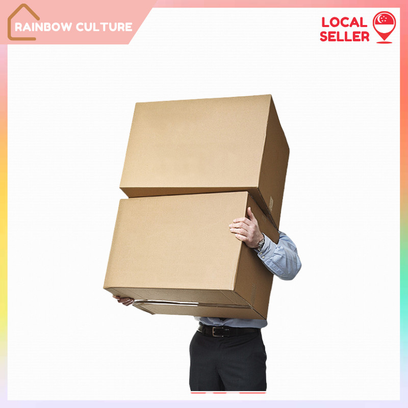 Carton Box【5 Layers Thick】Packaging Storage Boxes Moving House Masking ...