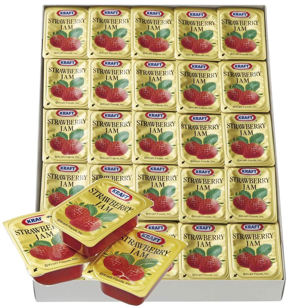 Craft Strawberry Jam 14g x 50 pieces [ Individually wrapped single ...