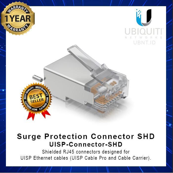 Ubiquiti UISP-Connector-SHD Surge Protection Connector SHD M | Shopee ...