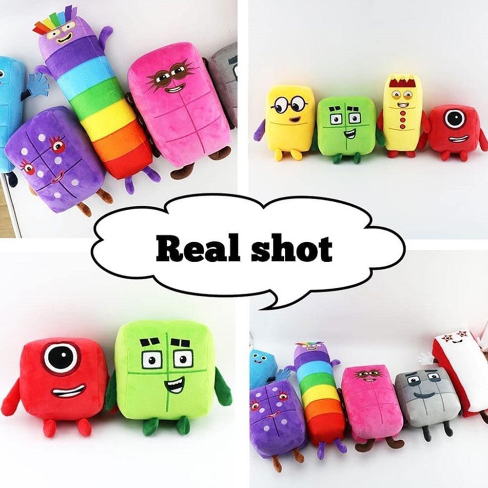 Numberblocks Plush Doll Educational Number Stuffed Baby Toy Toys Kids ...