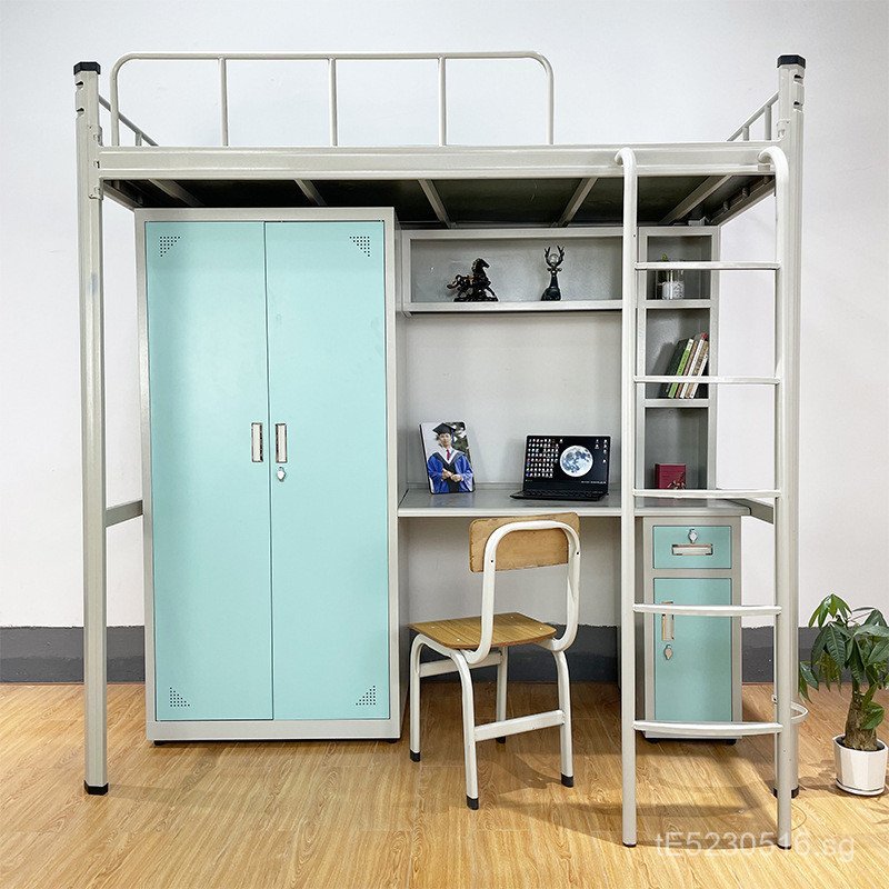 Iron Frame Bed for Students and College Students, Dormitory Single Bed ...