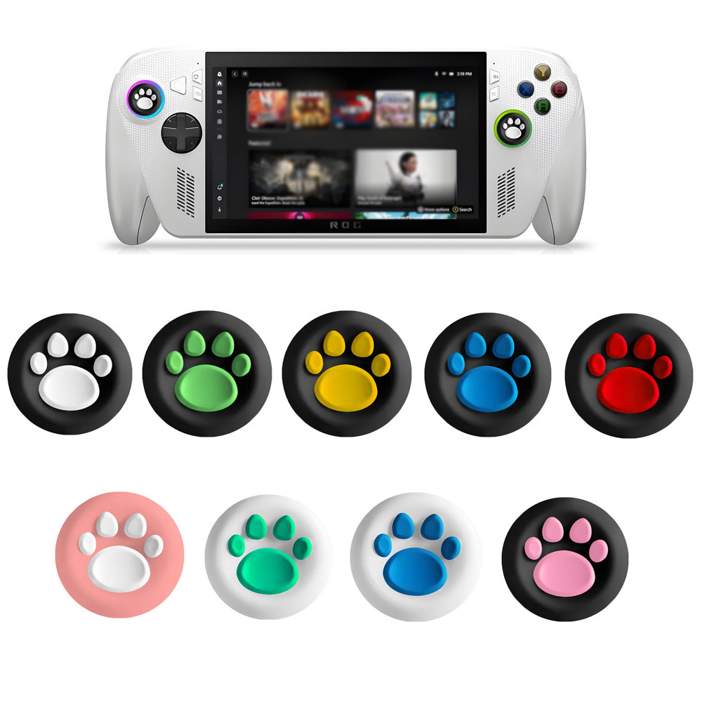 2-Piece Silicone Joystick Grip Caps for ROG Xbox Ally / ROG Xbox Ally X ...