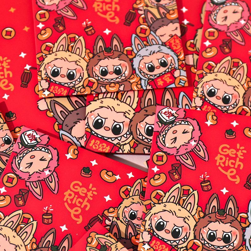 Labubu Labubu Labubu Labubu Creative Spring Festival Cartoon New Year ...