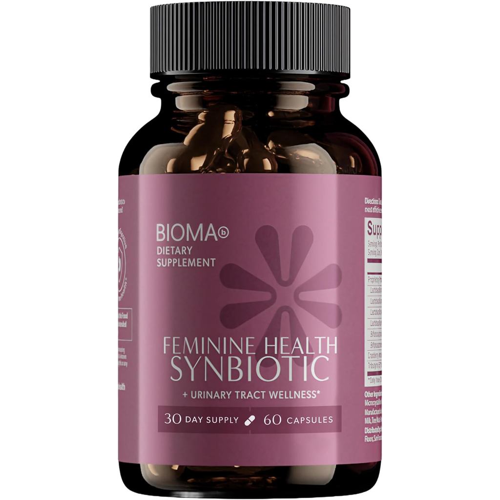 BIOMA Feminine Health Synbiotic - Women's Health Supplement for Healthy ...