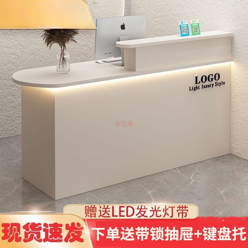 Cashier Counter Shop Light Luxury Small Clothing Store Bar Counter ...