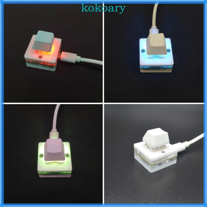 KOK Keypad 1-Key Gaming Keyboard USB Mini Keypad Mechanical Gaming PC ...