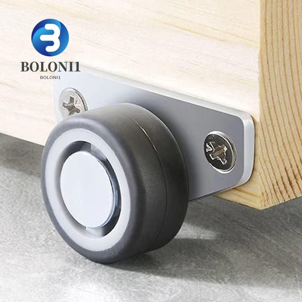 BO Furniture Casters, Rubber Silent Mini Side Mount Caster, Heavy Duty ...