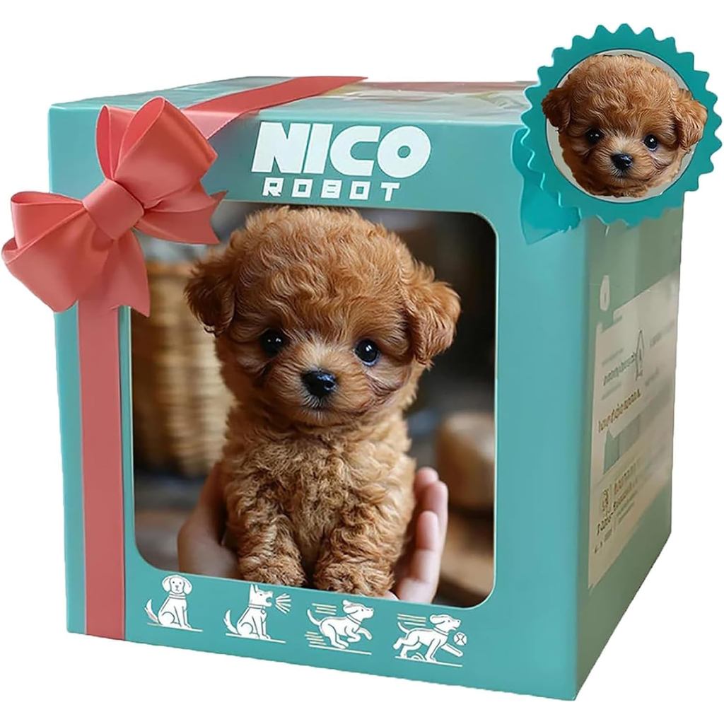 2025 Newly Upgraded Ai Robot Dog, Nicoo - My Realistic Robot Puppy - My ...
