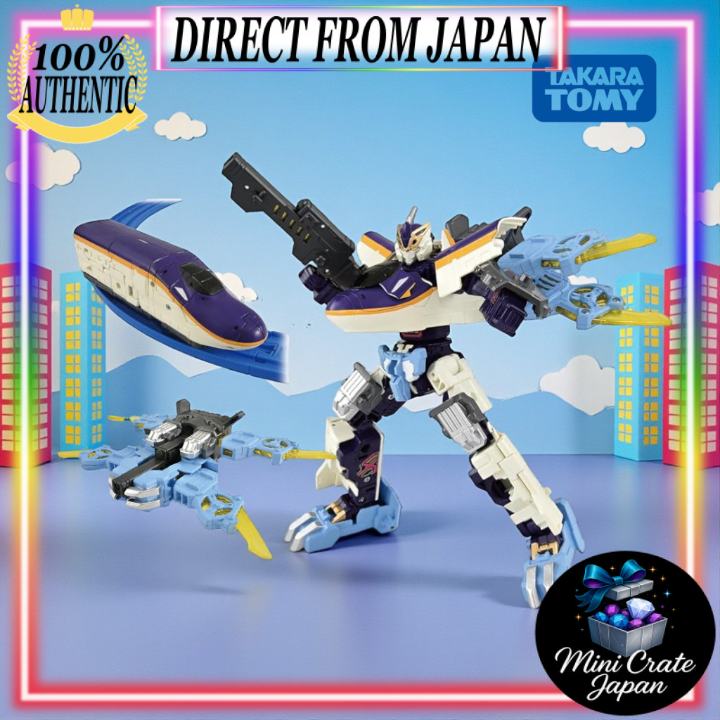 Takara Tomy Plarail Shinkalion CW E8 Tsubasa Drone Form Train Toy for ...