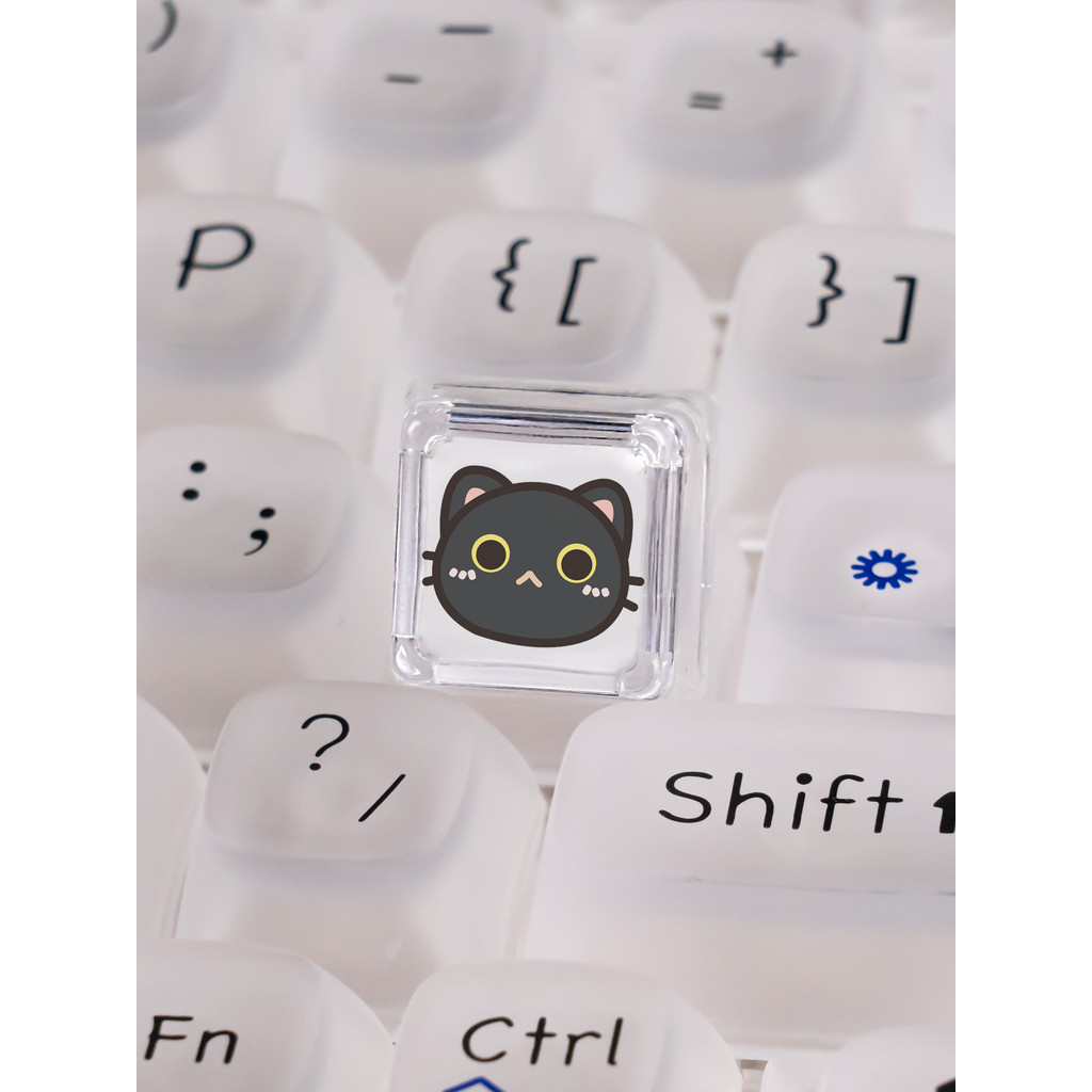 keycaps custom keycaps Kitten Cat Head Cat Claw Pixel Meow Team Cute ...