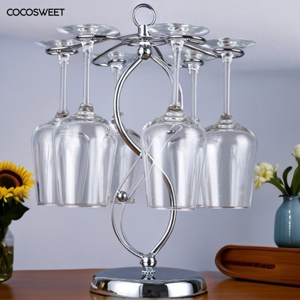 COCO Upside Down Wine Glass Display Goblet Rack Stylish Wine Glass ...