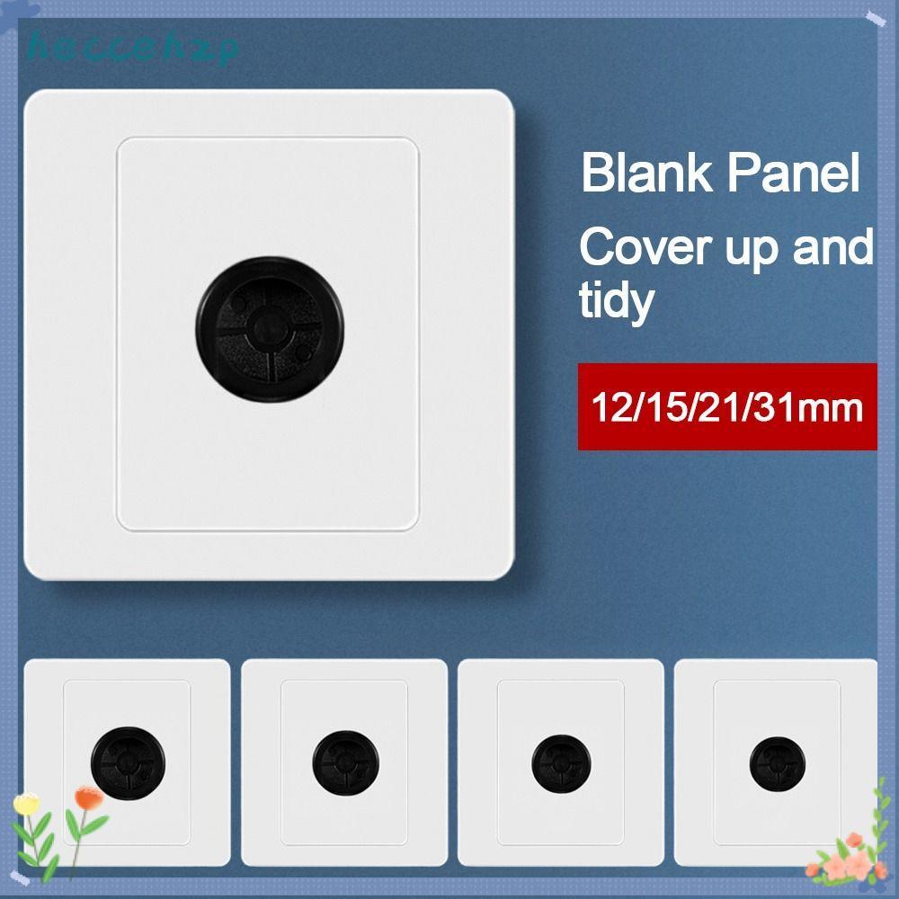 HECCEHZP Wall Blank Panel, With Rubber Pad 86Type Cable Socket Panel ...
