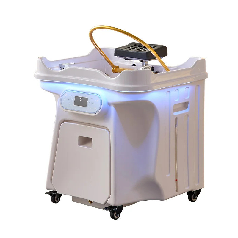 Hair Salon Storage Water Head Spa Basin Portable Hair Wash Massage ...