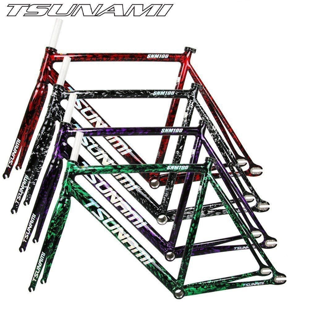 2025Style TSUNAMI tsunami SNM100Fireworks Color Fixed Gear Single Speed ...