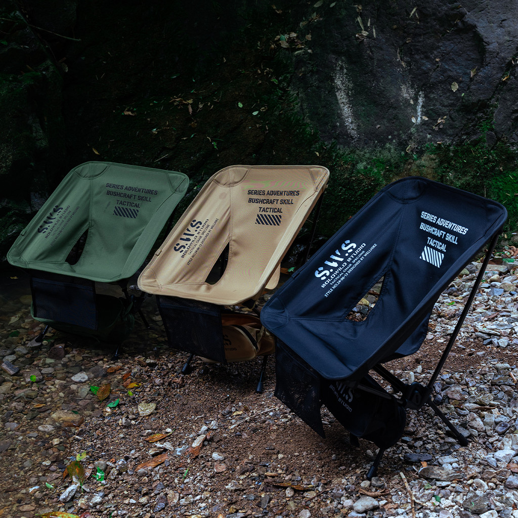【Ultra-Light Moon Chair】 Aluminum Foldable Camping Chair with Carry Bag ...