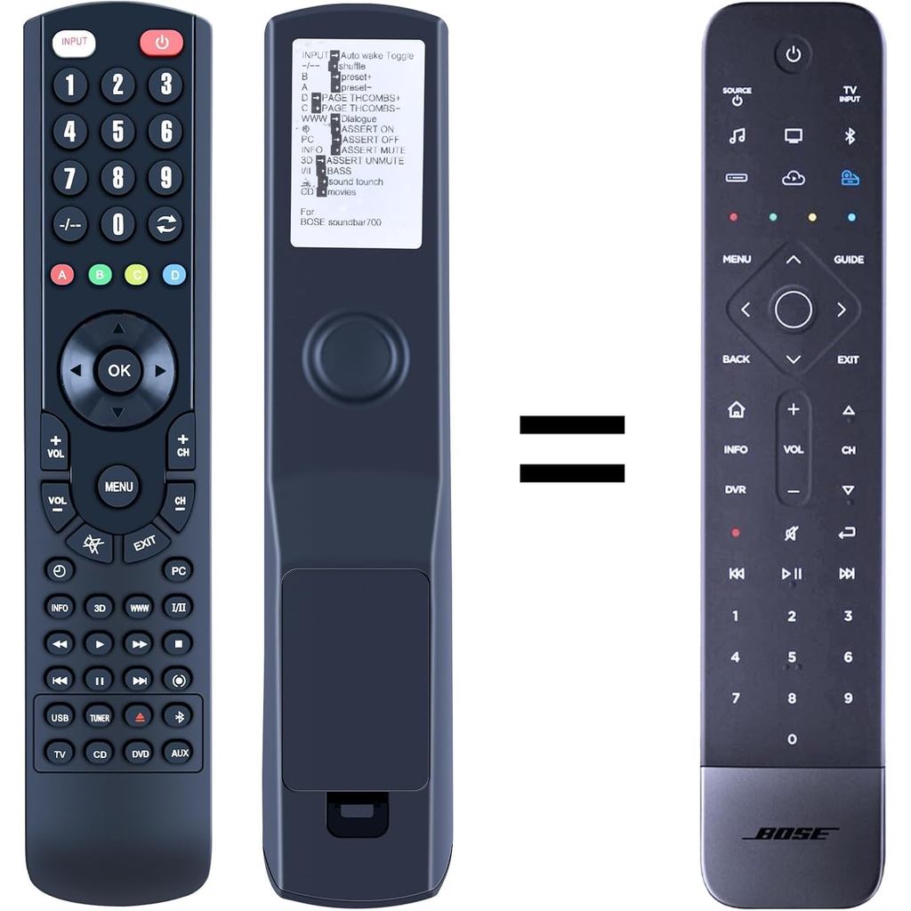 New Sound bar Remote Control Replacement for Bose SoundBar 700 Home ...