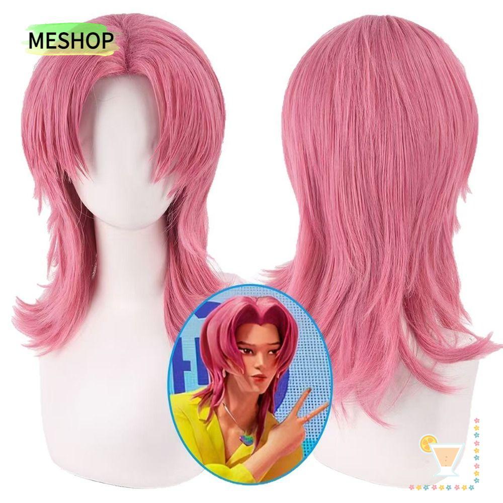 MESHOP Kpop Demon Hunters Wig, Short Hair DlY Hairstyles Abby Romance ...