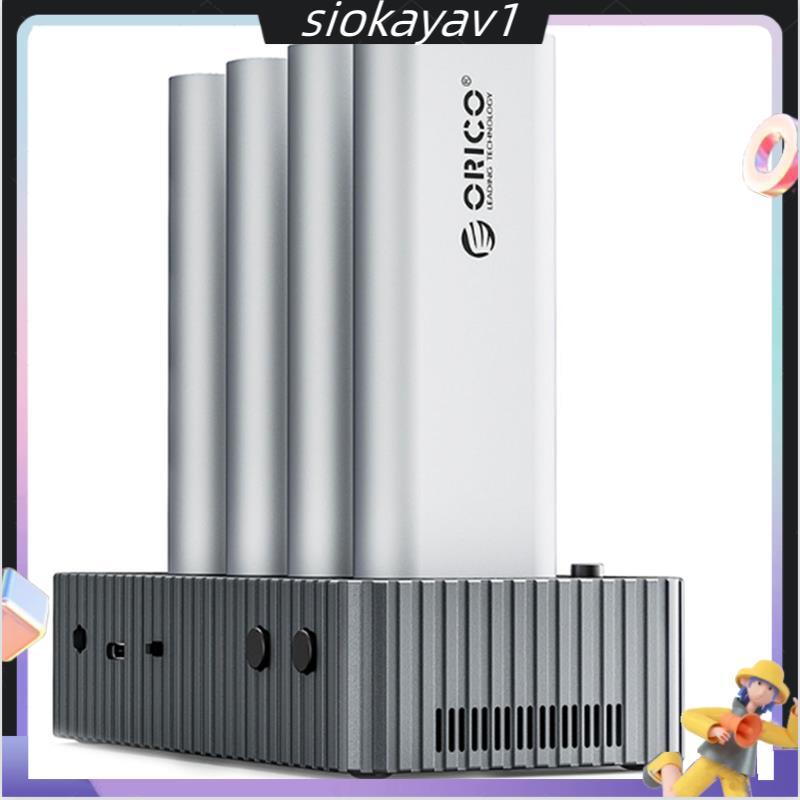 USB4 NVMe M. 2 SSD 40Gbps Clone Docking Station 4-Bay Offline SSD for ...