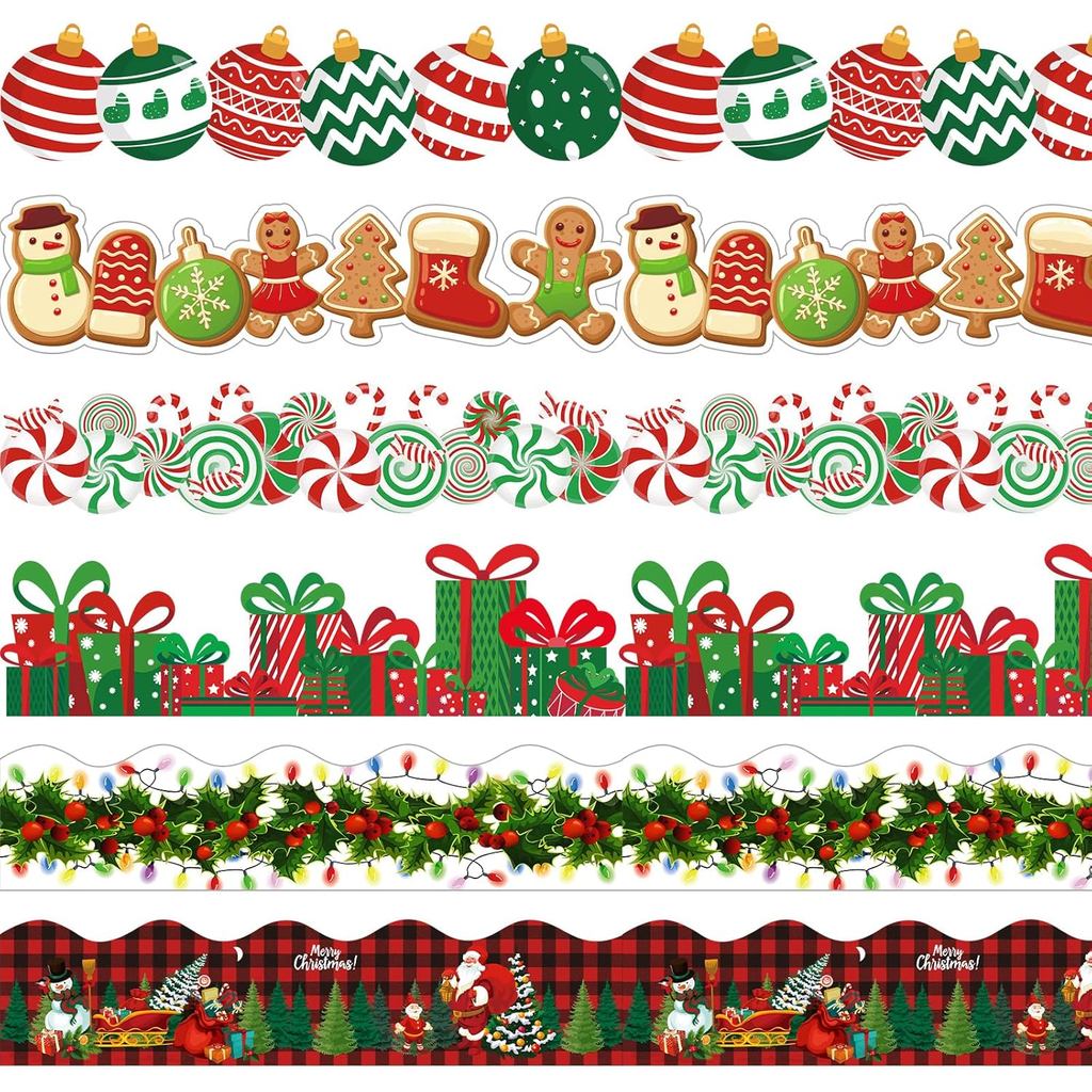 Containlol Christmas Borders for Bulletin Board Decoration, 118 ft ...