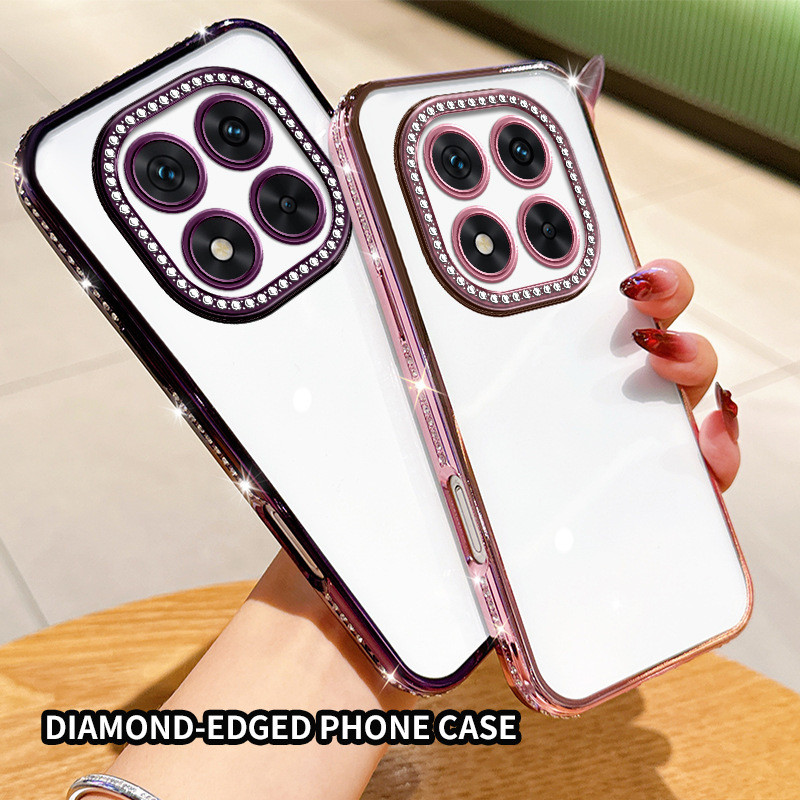 Casing For Redmi 14C A3 13C Note 14 13 12 11 10 Pro 11S 10S Plating ...