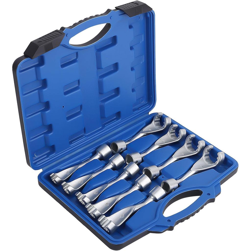 maXpeedingrods 9pc Common Rail Injection Fuel Line Nut Socket Set, 12mm ...