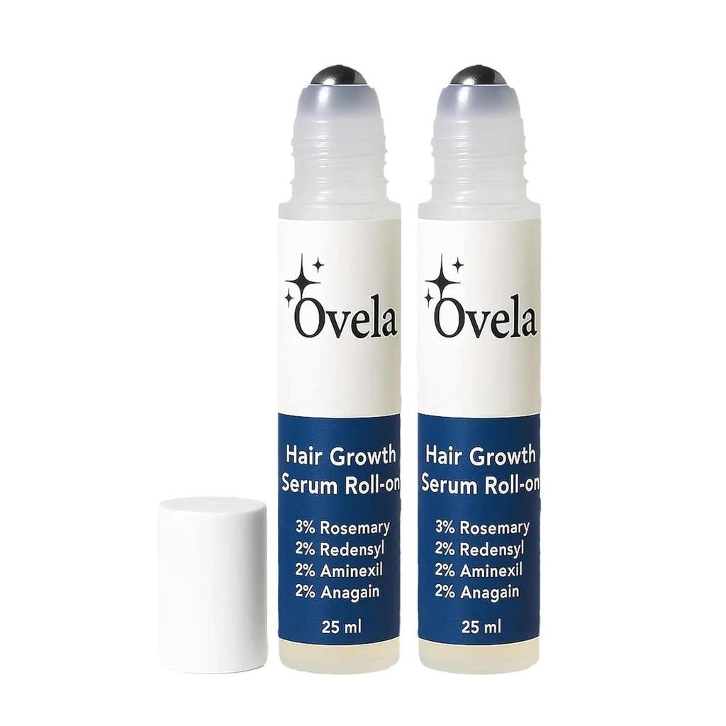 Ovela Hair Serum, Rosemary Hair Growth Serum Roll on 25ml With Rosemary ...