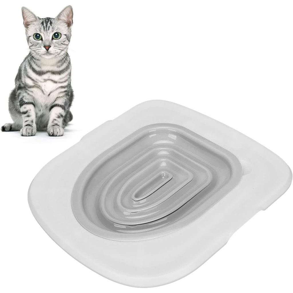 Cat Toilet Training System - Reusable Potty Kit With Sturdy Tray and ...