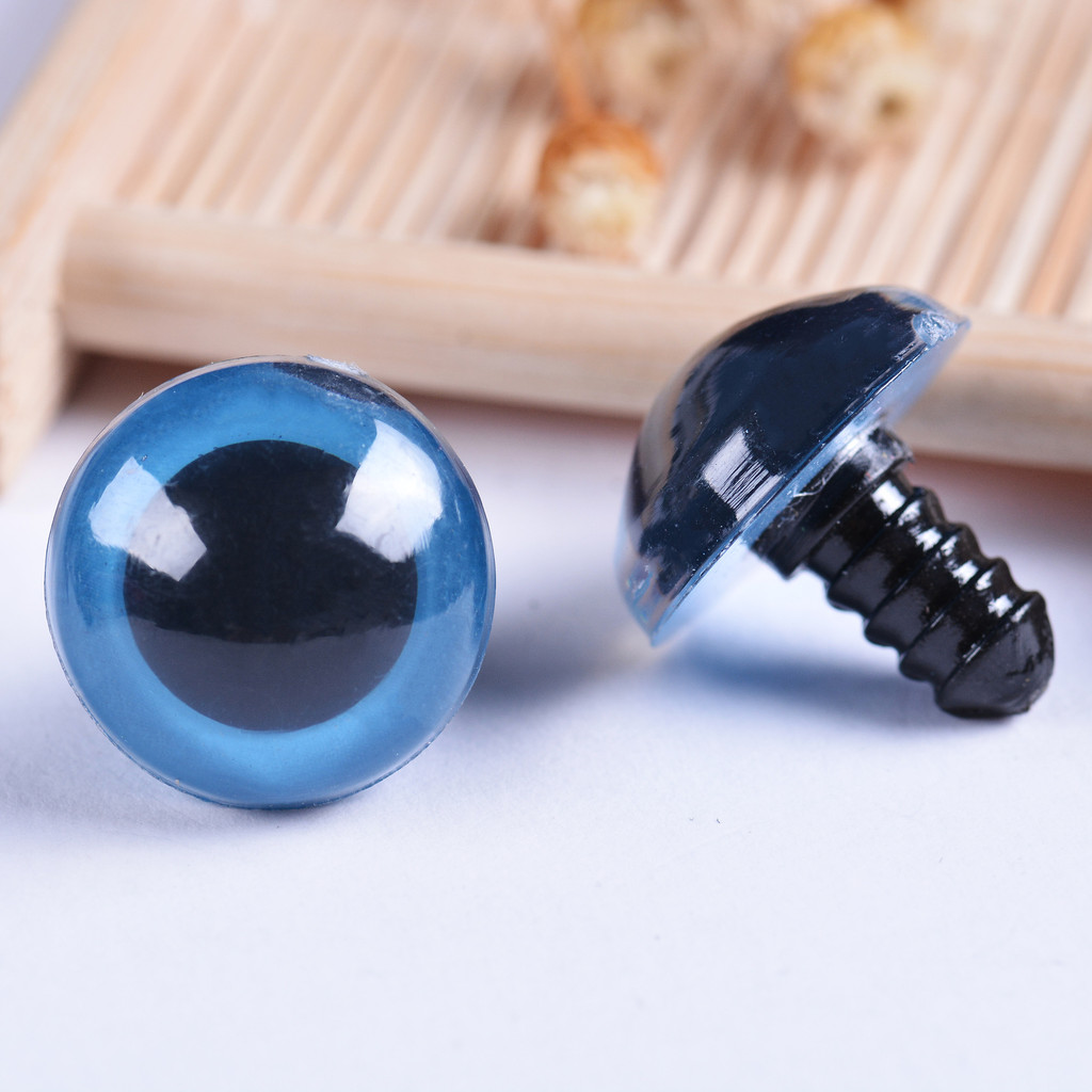 10pcs- Safety eyes 8 - 20mm | Screw Doll Eye with stopper | Mushroom ...