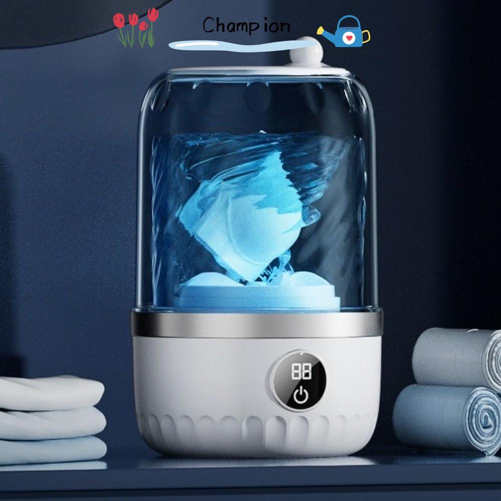 CHAMPIONO Underwear Washer, Unplugged 1L 3-speed Timing Mode Wireless ...