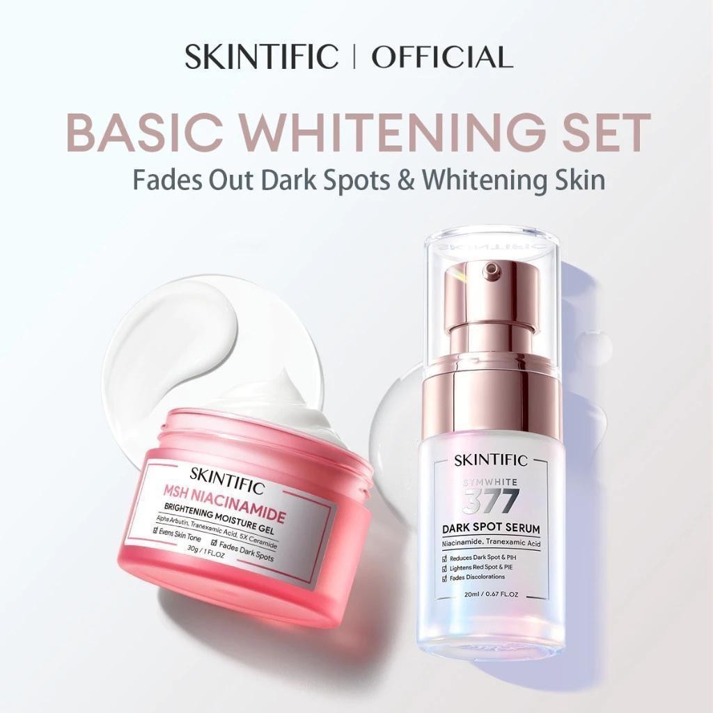 SKINTIFIC Basic Whitening Set SKINTIFIC Symwhite 377 Dark Spot Serum 20 ...