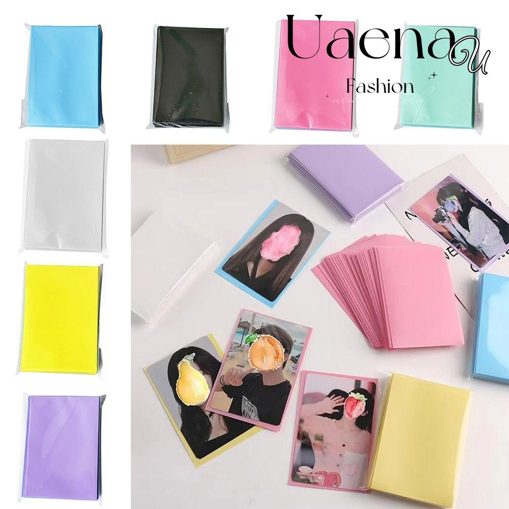 UAENAU Kpop Card Sleeves, Game Cards Protector Album Binder Card Film ...