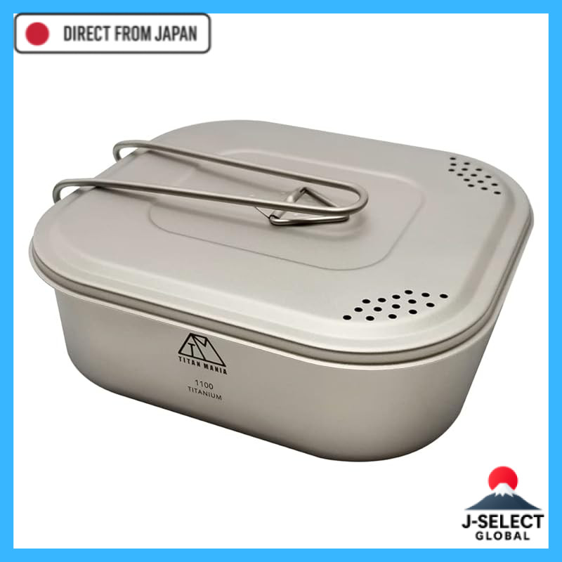 Titan Mania Titanium Cooking Set - Lightweight Dual-Layer Mess Kit with ...