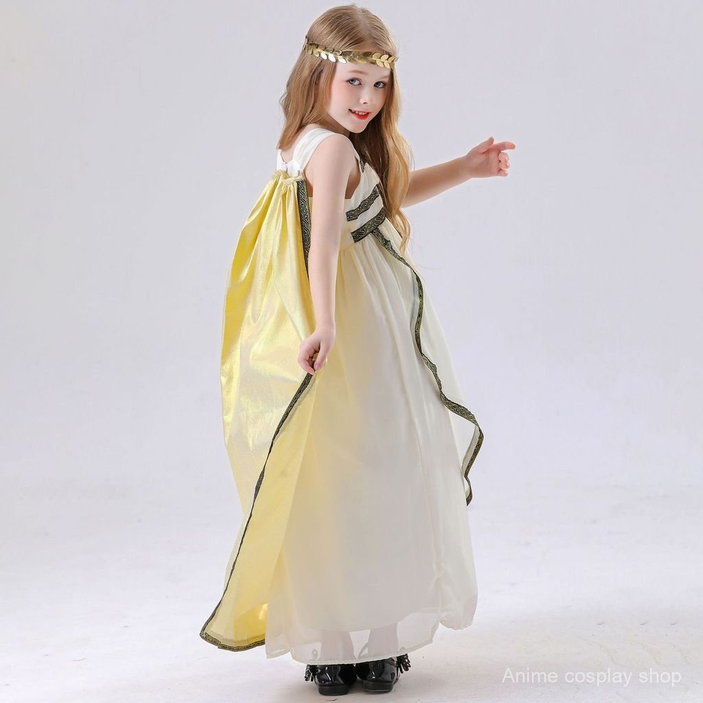 [New Hot Sale]120-150cm Children Egypt Ancient Greek Goddess Arab COS ...