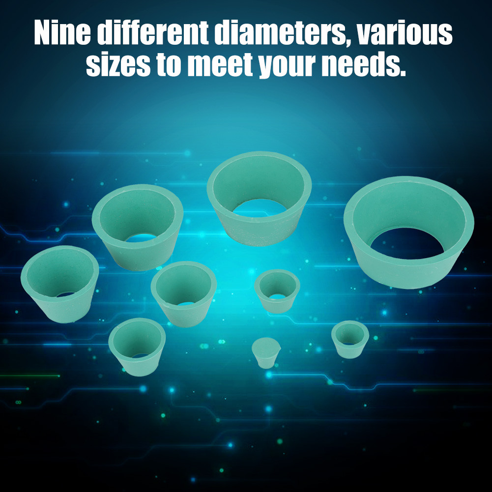 ayeshow-SG Rubber Cones Adapter Set Buchner Funnel Flask Filtration ...