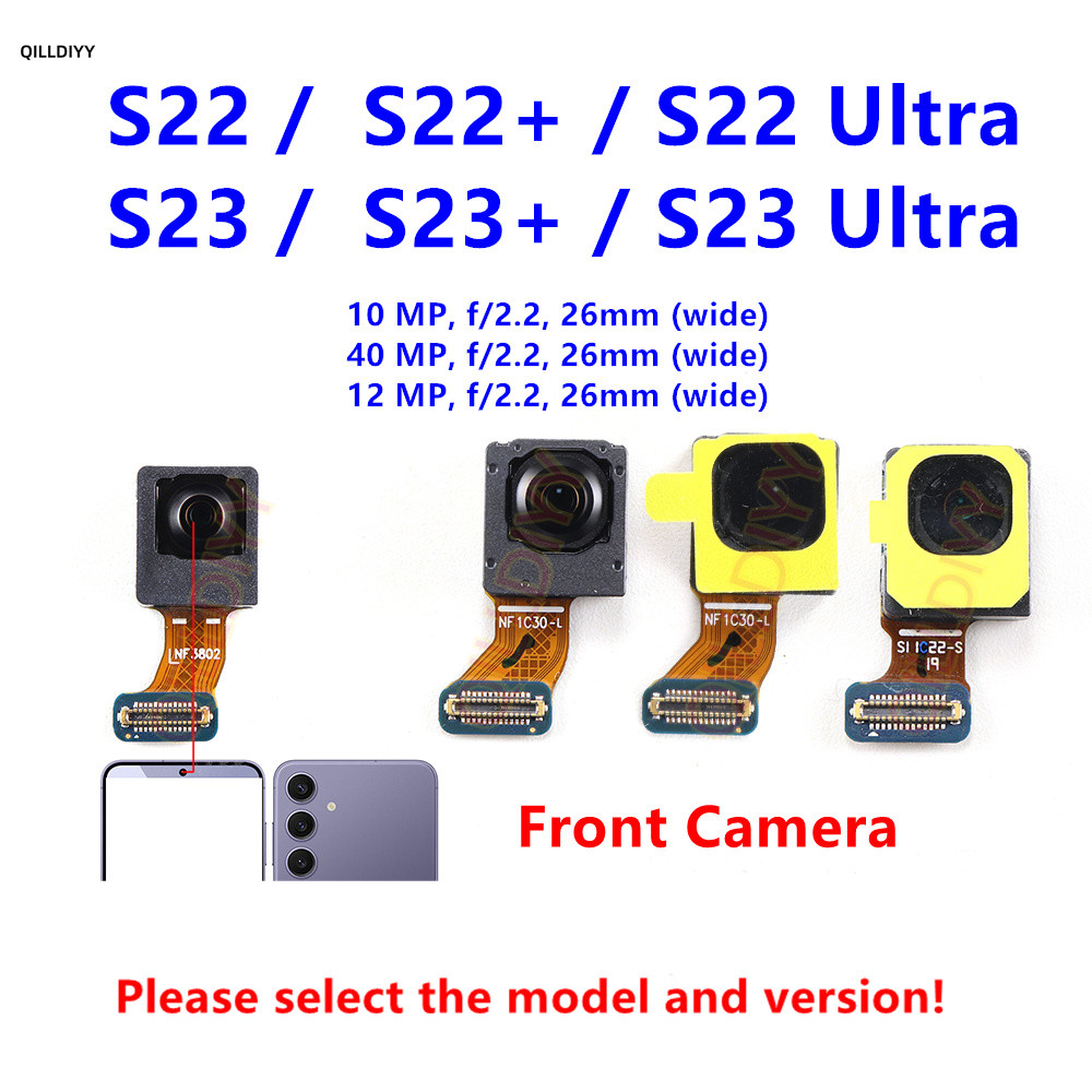 Front Facing Camera For Samsung Galaxy S22 S23 Ultra Plus S22+ s23+ SM ...