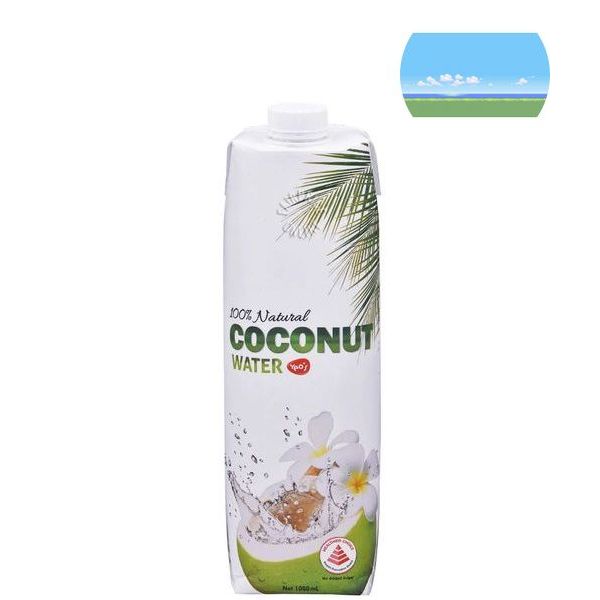 Yeos Drink 100 Natural Coconut Water 12X1L | Shopee Singapore