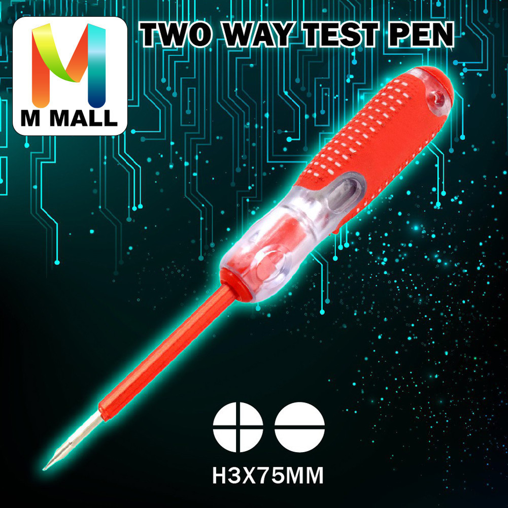 TWO WAY (+,-) TEST PEN SPARK DETECT SCREWDRIVER 17151A/17150A/66-119 ...