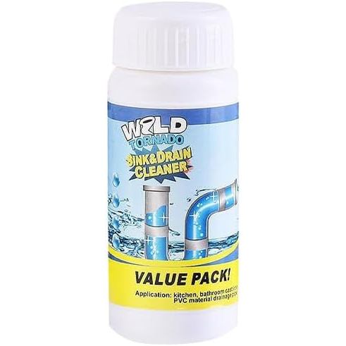 Dodorado Wild Sink and Drain Cleaner Powder,Powerful Foaming Pipe ...