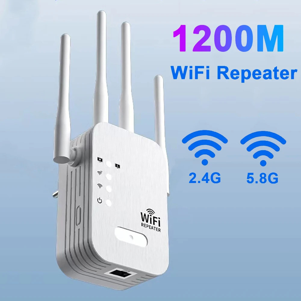 5ghz Wifi Booster Repeater Wireless Wi Fi Extender 1200mbps Network ...