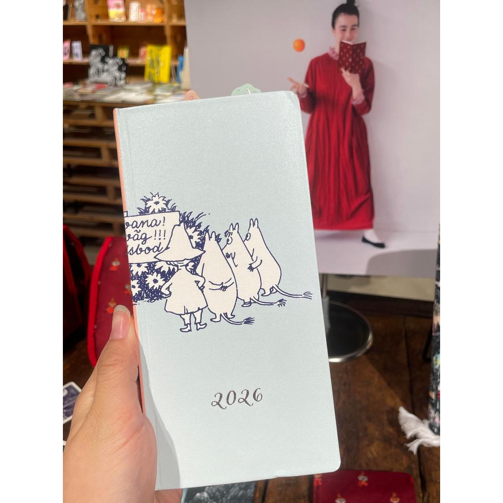 diary 2026 planner 2026 New Style Sky Blue Moomin Schedule Book Junior ...