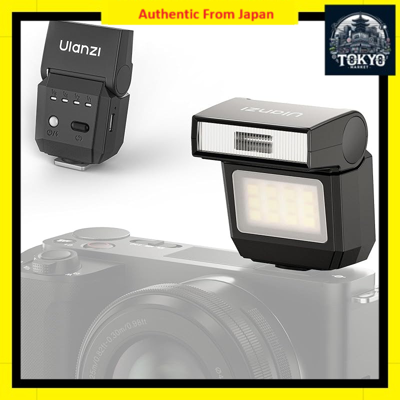 Compact Mini Camera Flash Speedlight with Adjustable Angle and Multiple ...