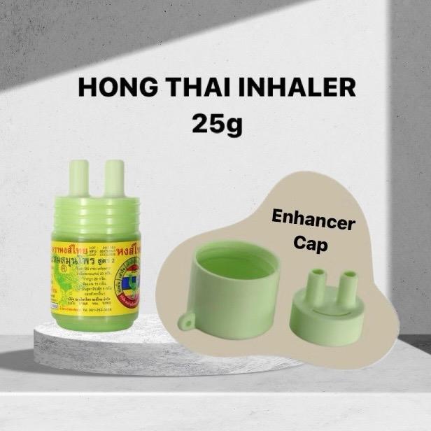 Hong Thai Inhaler 25g - Thai herb aroma therapy with Enhancer Cap ...