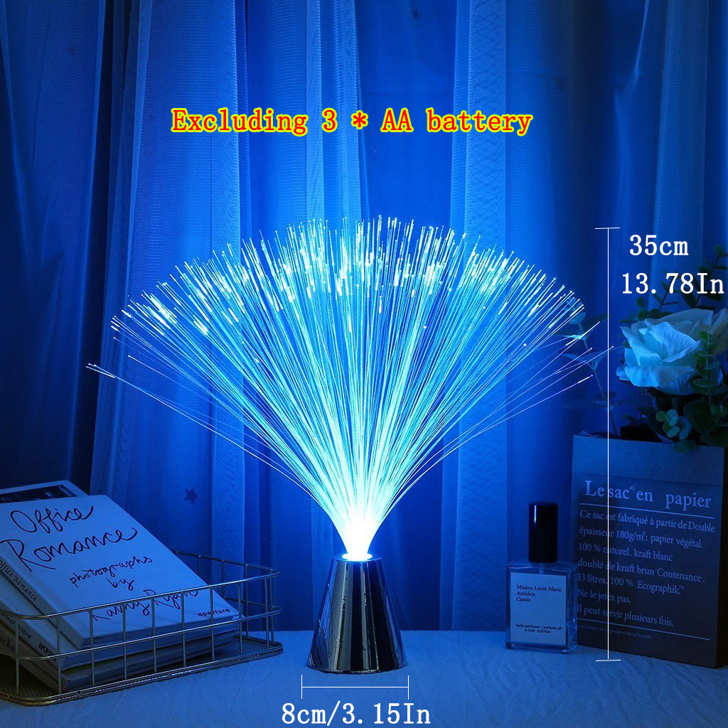 Colorful Fiber Optic Star Night Light Galaxy Projection Ambient LED ...