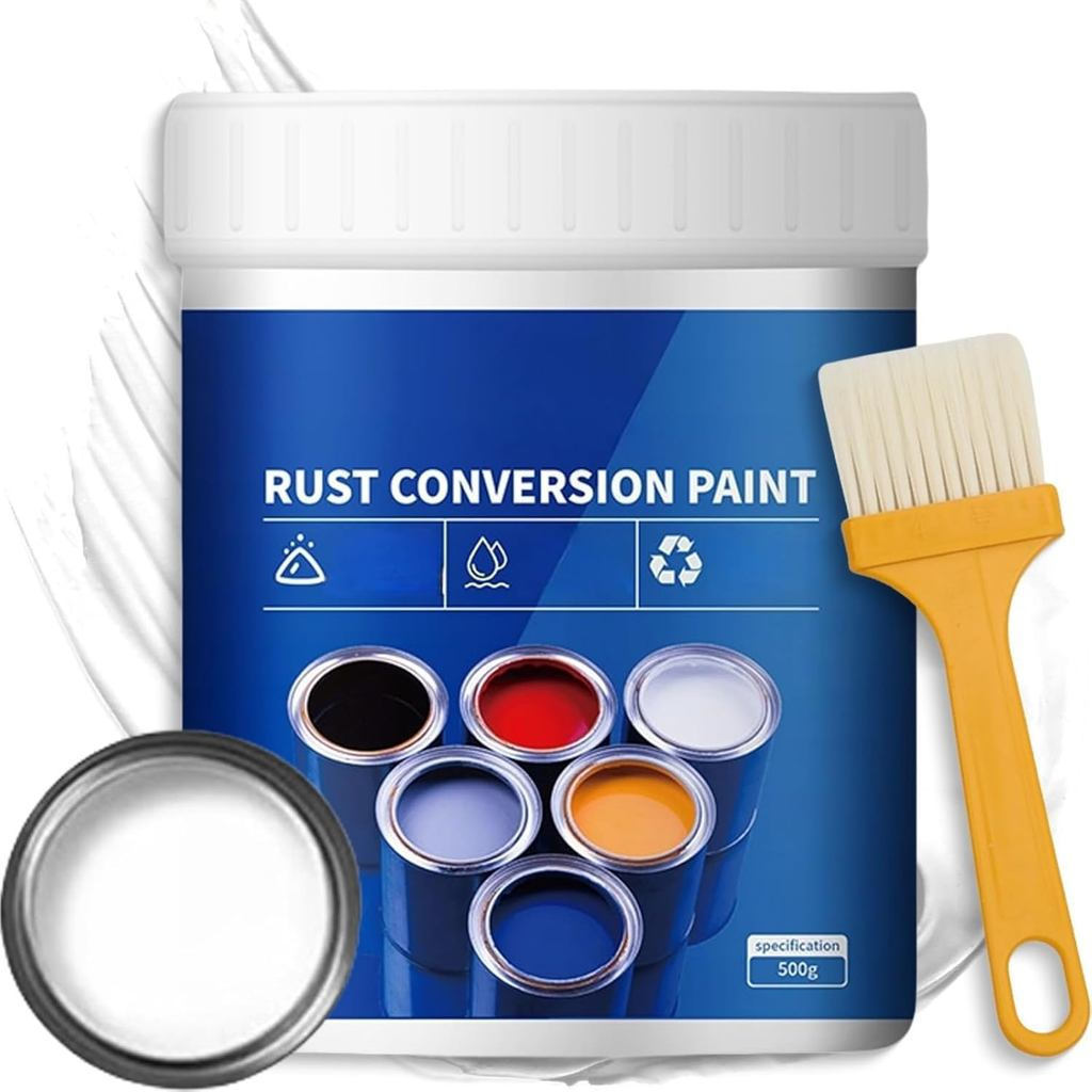 WANWEN Rust Conversion Paint, Weatherproof Rust Converter Paint for ...