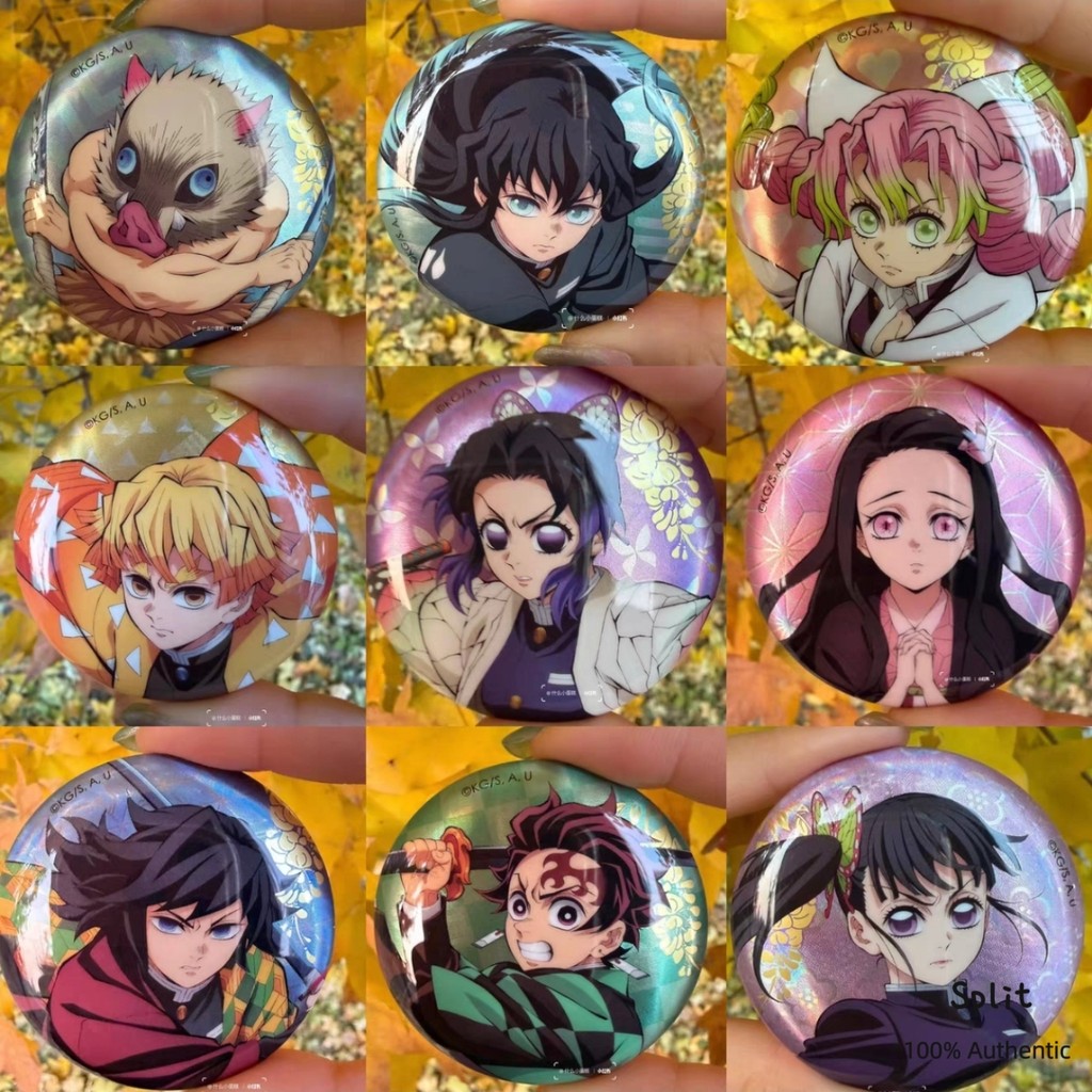 【Ready Stock】Genuine Demon Slayer x Luckin Badge | Shopee Singapore