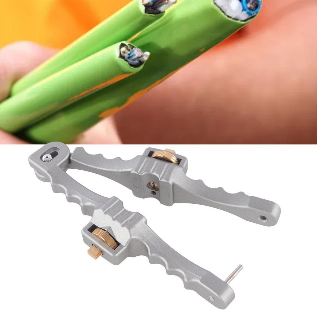 Cable Stripping Tool Adjustable Depth Wire Sheath Stripper for 10‑25mm ...
