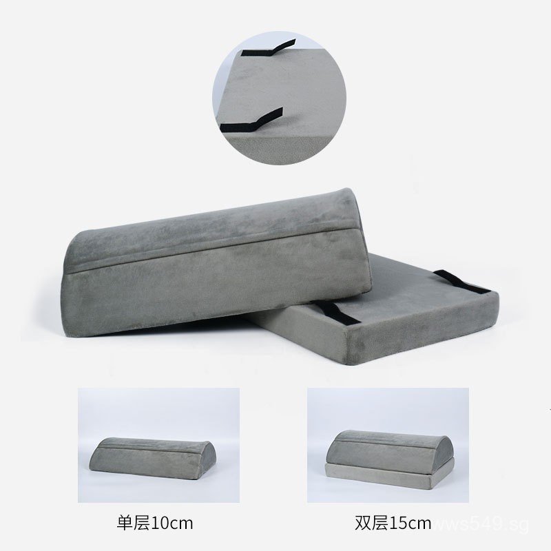 Footrest Under Desk Pillow foot Sponge Foot Pad Half Cylinder Foot Rest ...