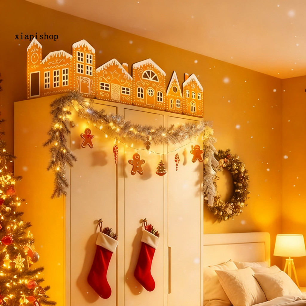 XPS Diy Holiday Village Christmas Cardboard Craft Kit Diy Foldable ...